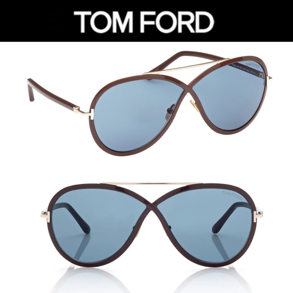 Tom Ford | Accessories | Tom Ford Ft 07 Rickie 48v Shiny Dark ...